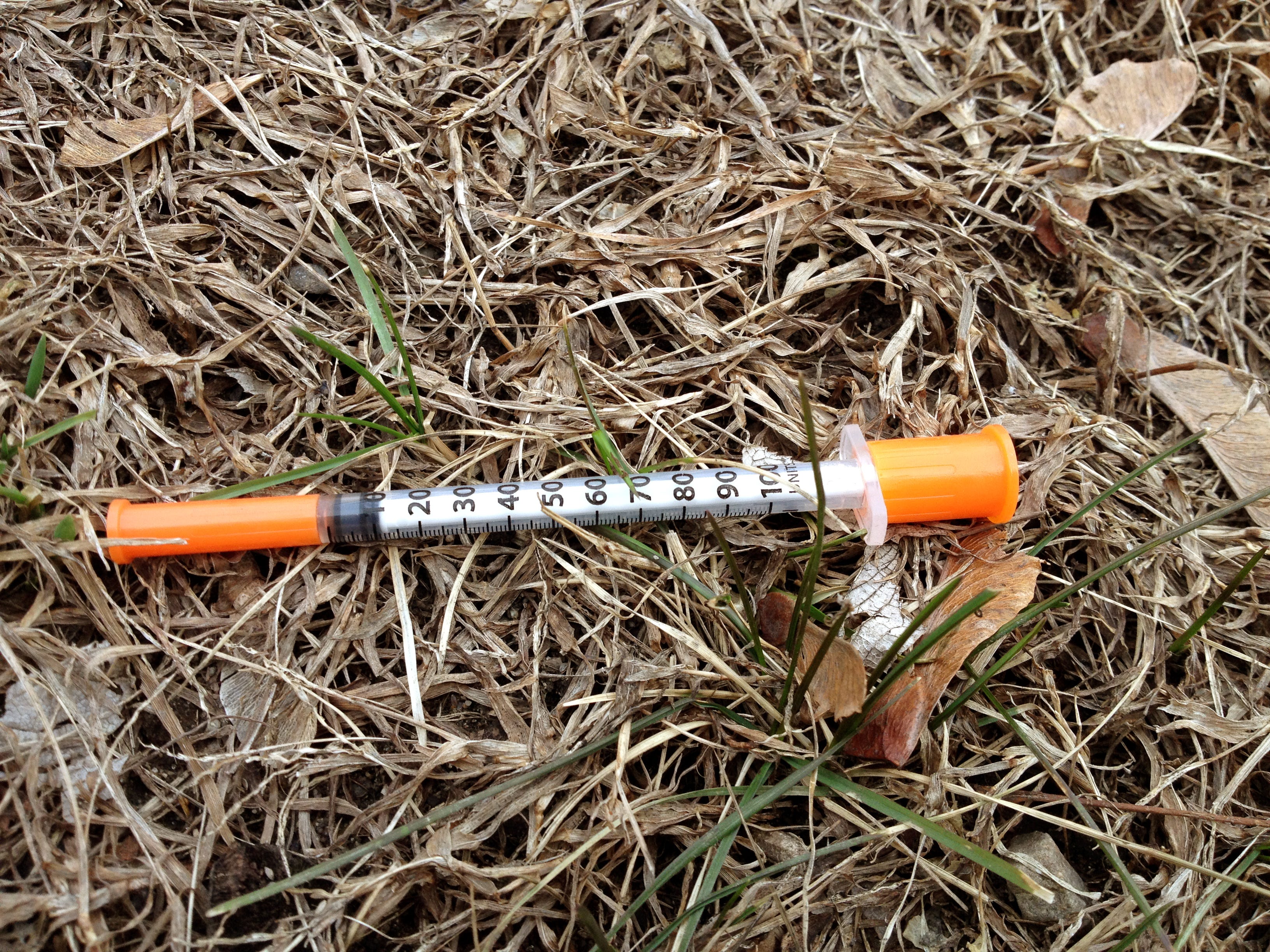 Here's the plan the city's weighing about how to handle syringe litter ...