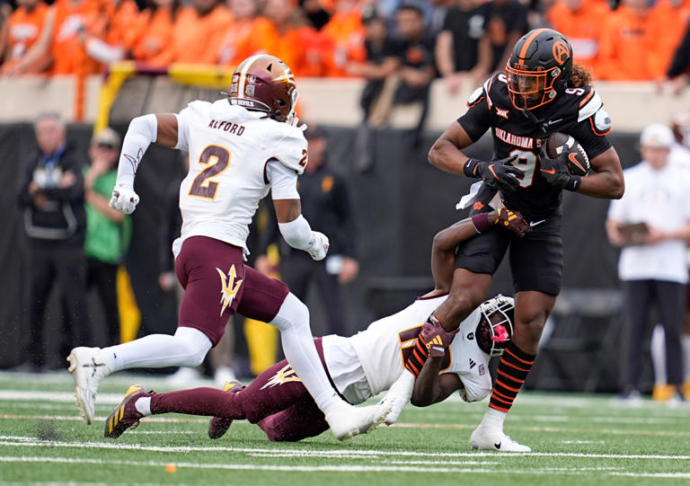 Oklahoma State football WR Ayo Shotomide-King ready for next step in ...