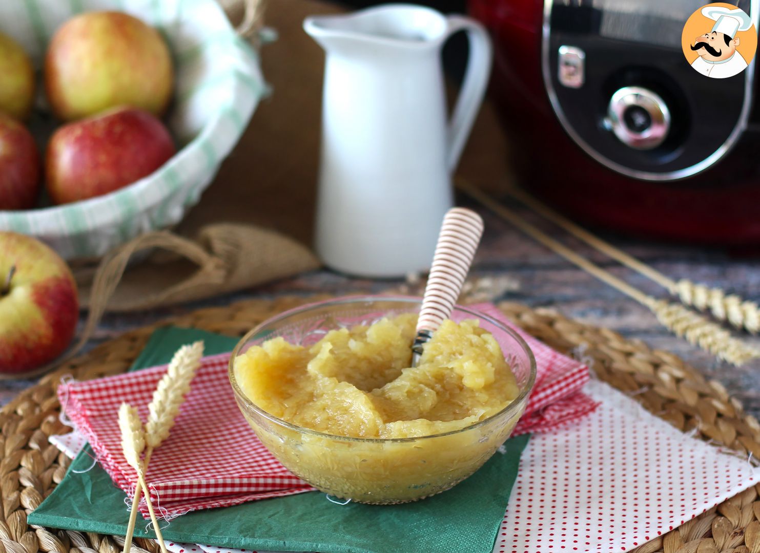 Compote de pommes au cookeo