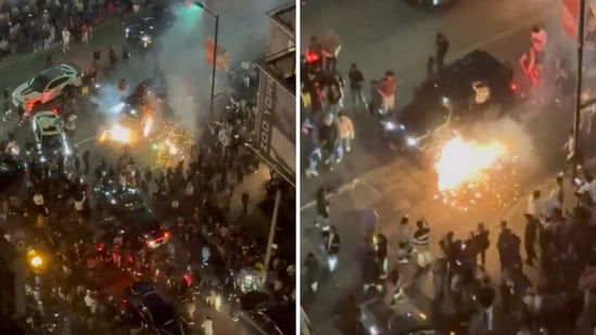 'Disgusted as an immigrant': Crowd blocks busy Toronto road, bursts ... 'Disgusted as an immigrant': Crowd blocks busy Toronto road, bursts ...