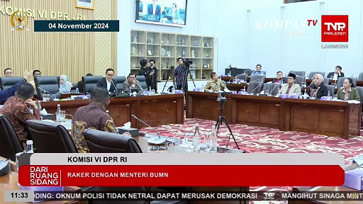 Erick Thohir Tinggalkan Ruang Rapat Komisi VI DPR, Ada Apa? Erick Thohir Tinggalkan Ruang Rapat Komisi VI DPR, Ada Apa?