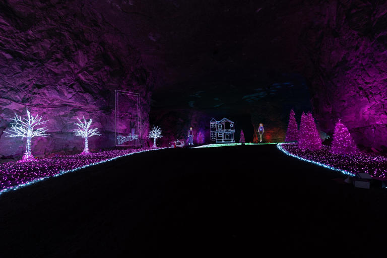 There's still time to see the holiday light display at the Louisville Mega Cavern