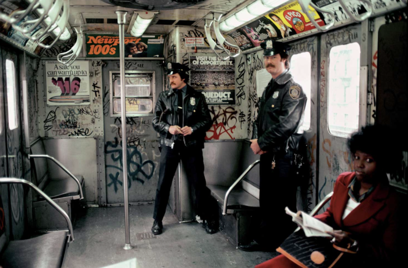 27 Photos From Back When Riding the Subway Took Guts