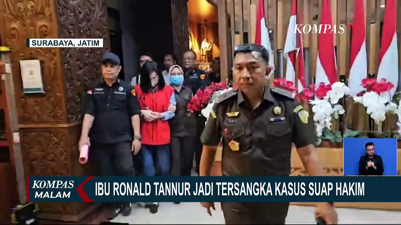 Ibu Ronald Tannur Jadi Tersangka Kasus Suap 3 Hakim PN Surabaya Ibu Ronald Tannur Jadi Tersangka Kasus Suap 3 Hakim PN Surabaya