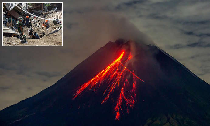 At least 10 killed after volcano erupts in Indonesia At least 10 killed after volcano erupts in Indonesia