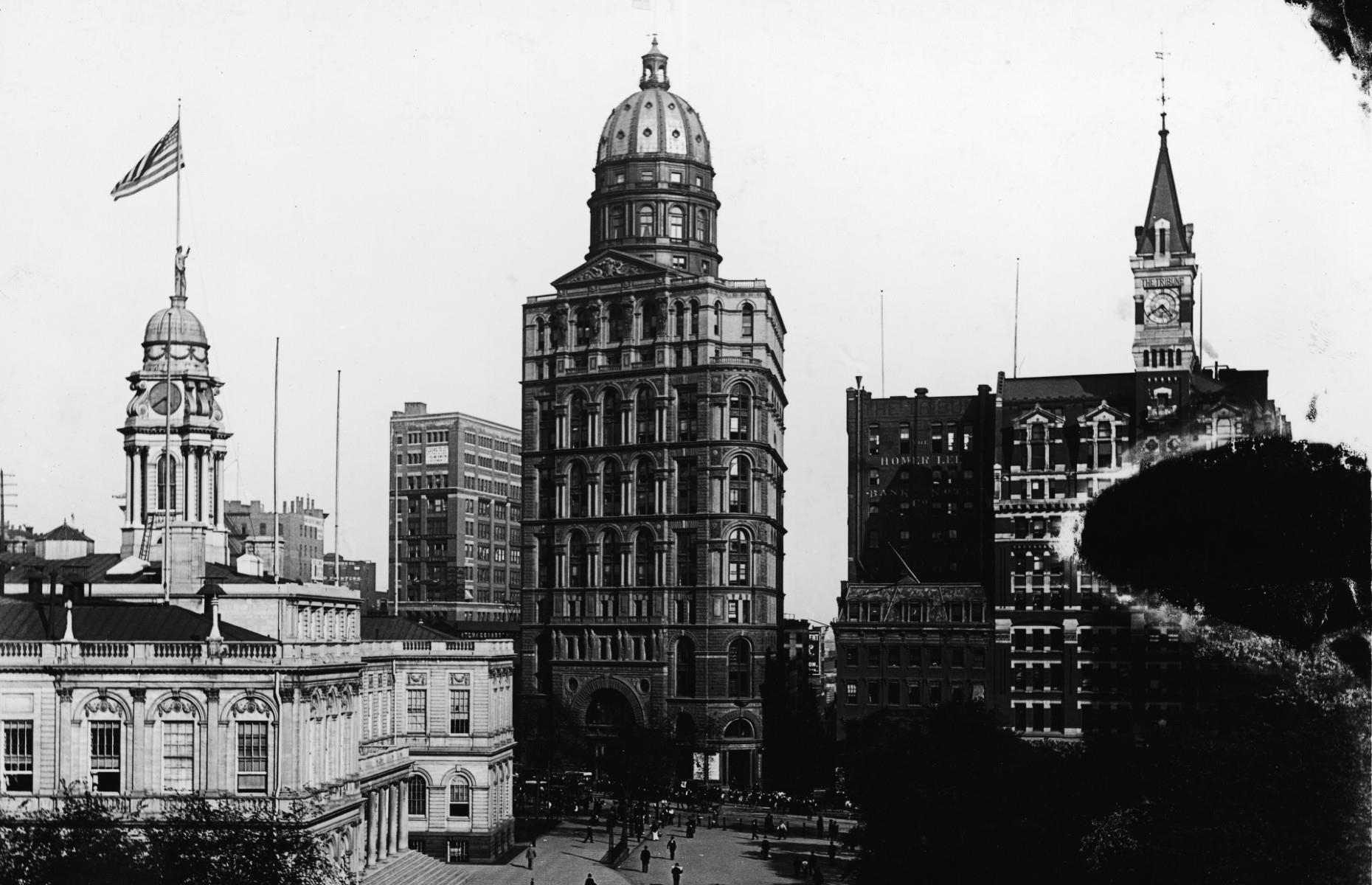 Incredible historical photos of New York City's skyscraper boom