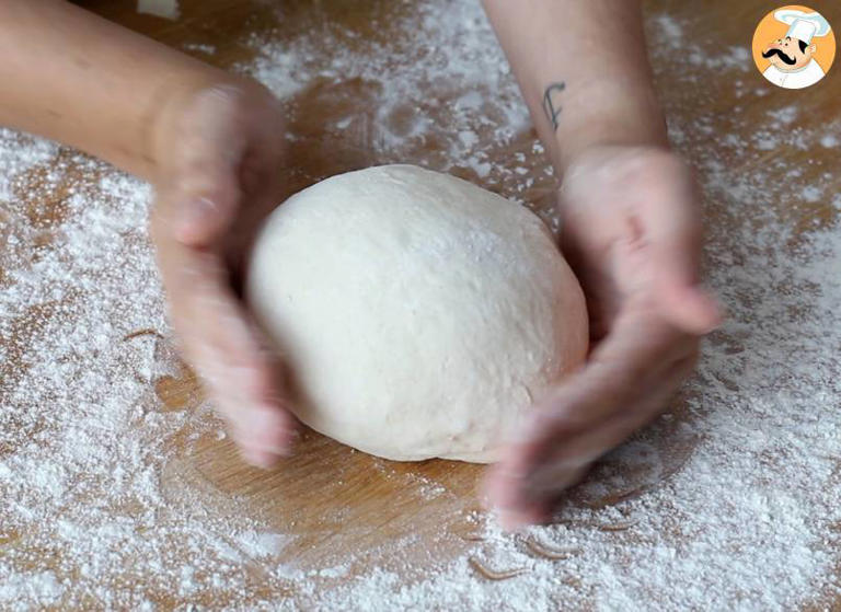 No knead mini breads - crispy and soft result!