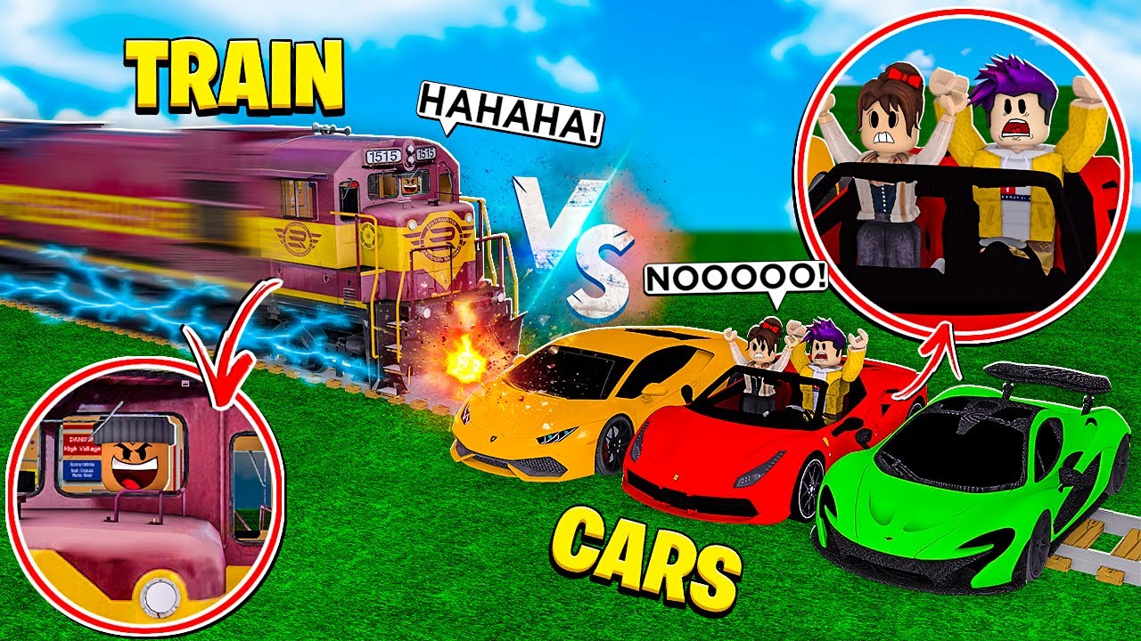 Train vs Cars Brings Crazy Traffic to Roblox