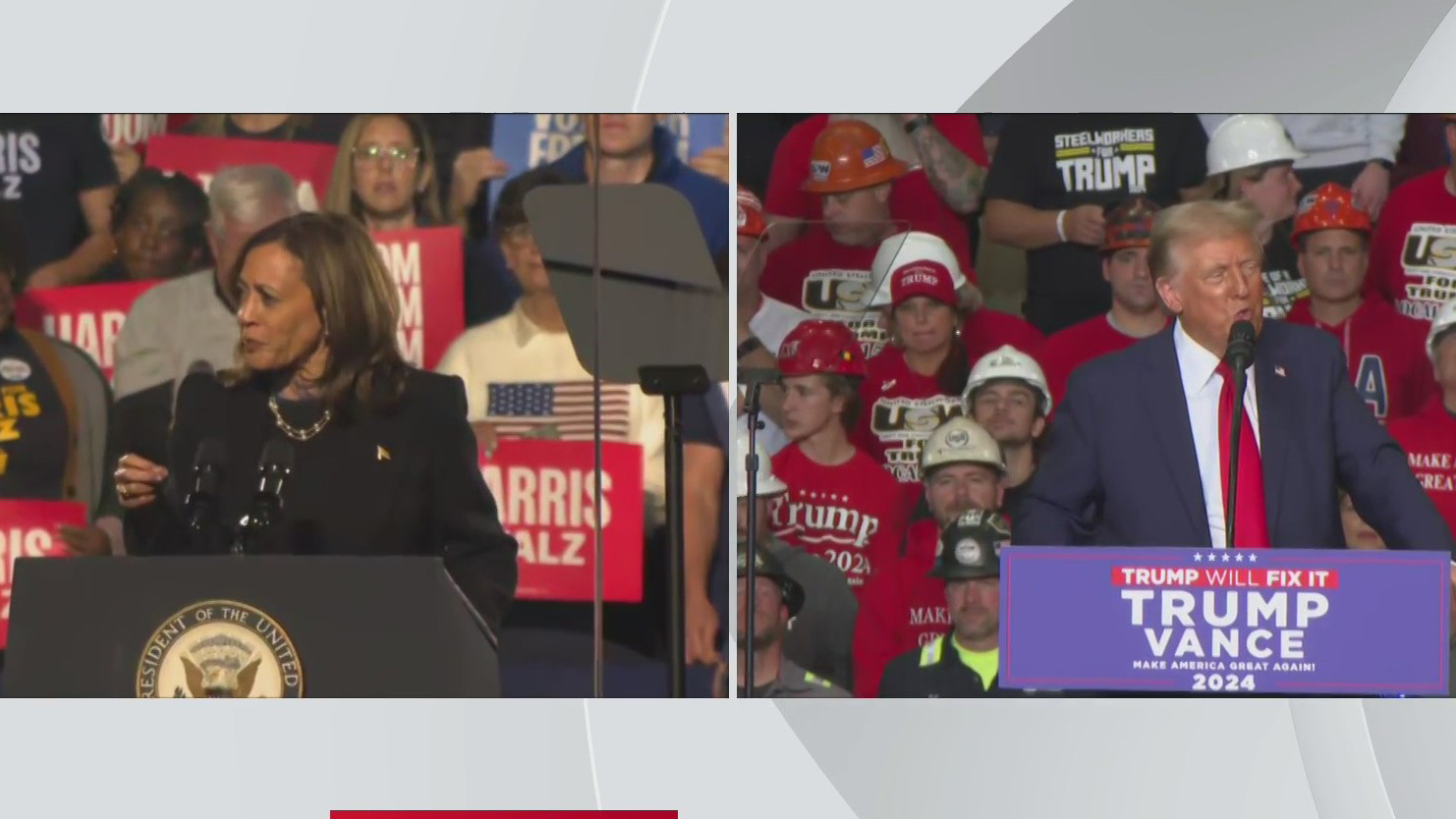 Harris and Trump make final pitches to voters in Pennsylvania Harris and Trump make final pitches to voters in Pennsylvania
