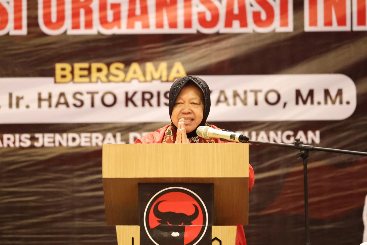 Hasto Beber Risma Tak Pernah Ditanya Modal Maju Pilgub Jatim Hasto Beber Risma Tak Pernah Ditanya Modal Maju Pilgub Jatim