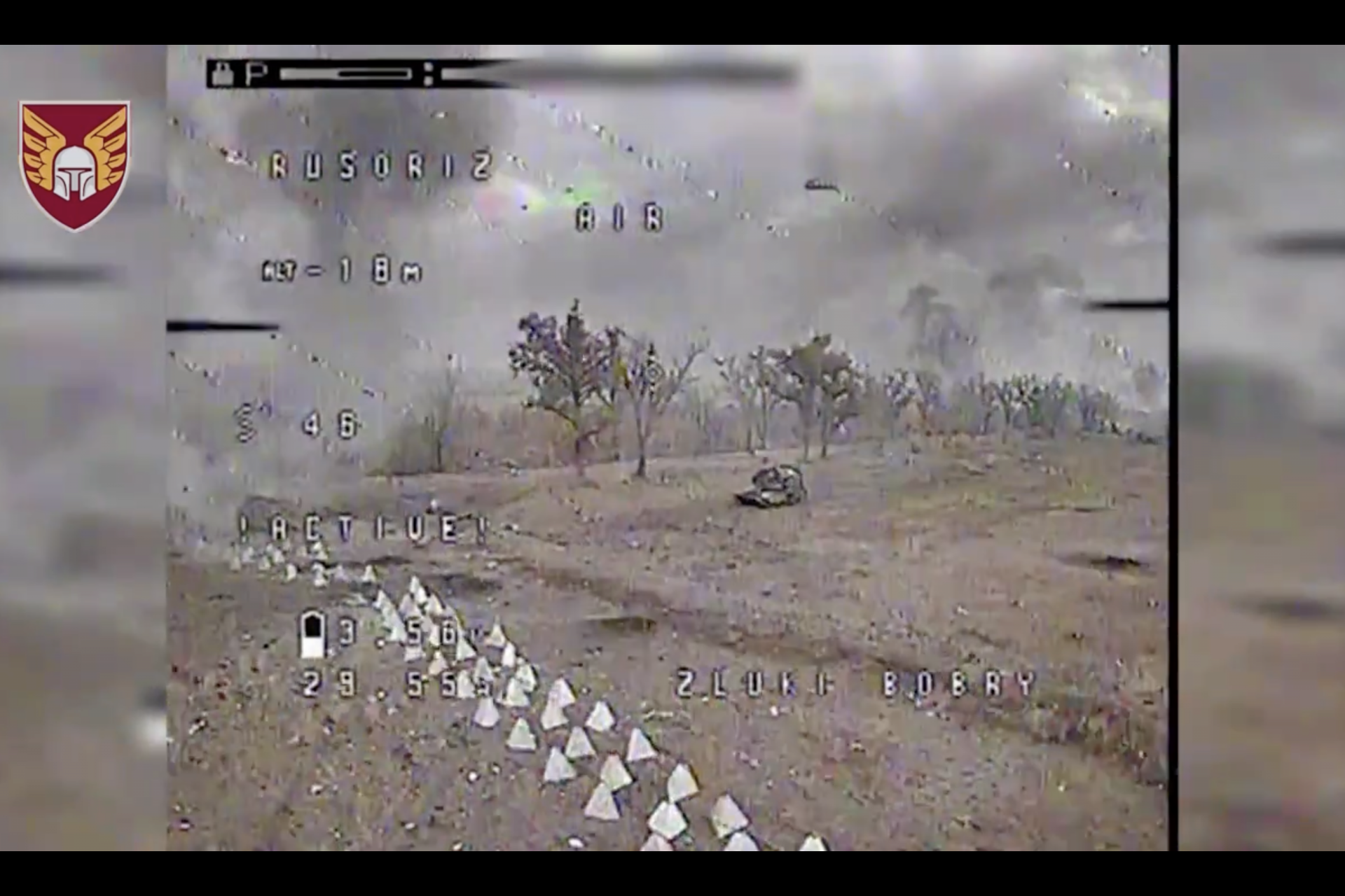 Ukrainian anti-tank defenses stopped a Russian attack in stunning footage