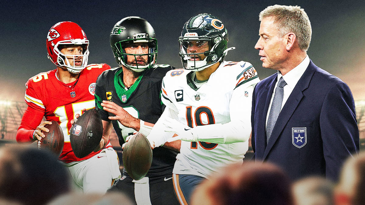 Exclusive: Troy Aikman makes bold Caleb Williams claim on Patrick ... Exclusive: Troy Aikman makes bold Caleb Williams claim on Patrick ...