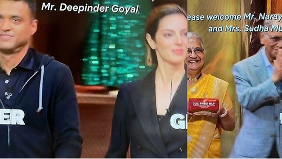 Narayana Murthy, Sudha Murty and Deepinder Goyal, Grecia Munoz on Kapil ... Narayana Murthy, Sudha Murty and Deepinder Goyal, Grecia Munoz on Kapil ...