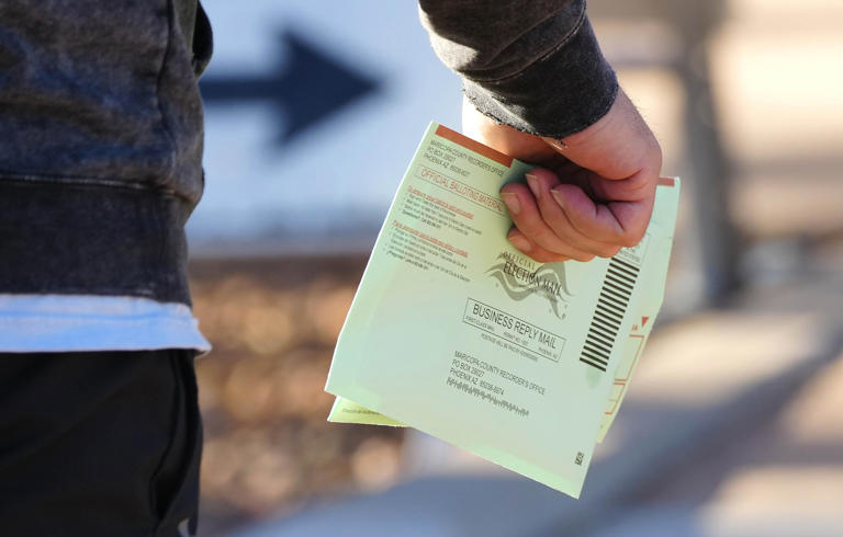 Where can I drop off my ballot in Arizona for the Nov. 4 election?