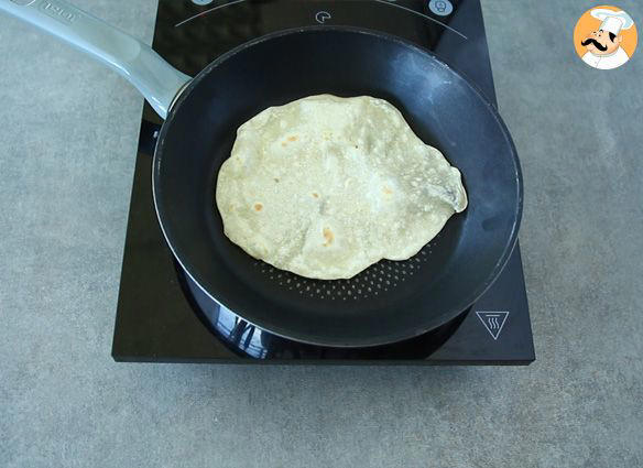Homemade wheat tortillas