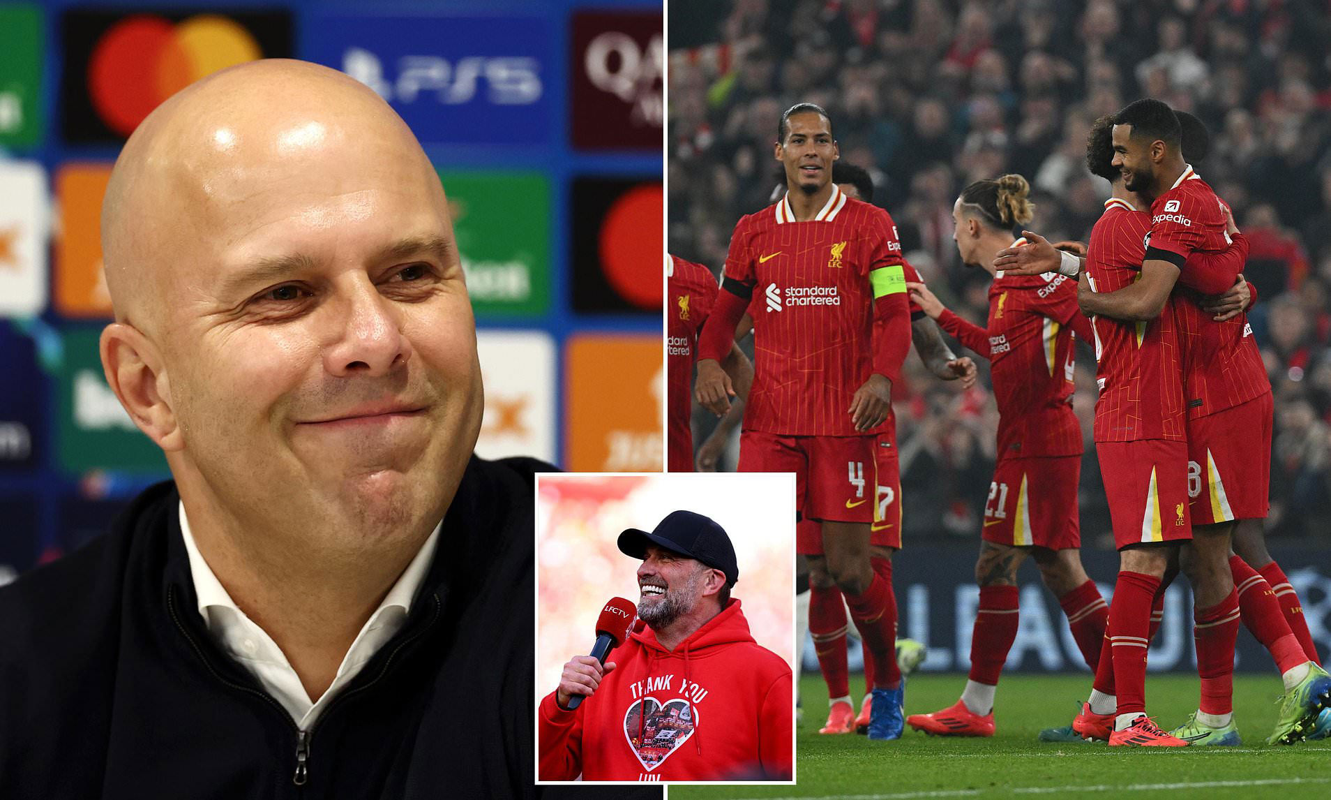 Arne Slot thanks Jurgen Klopp for 'special' Anfield atmosphere during ... Arne Slot thanks Jurgen Klopp for 'special' Anfield atmosphere during ...