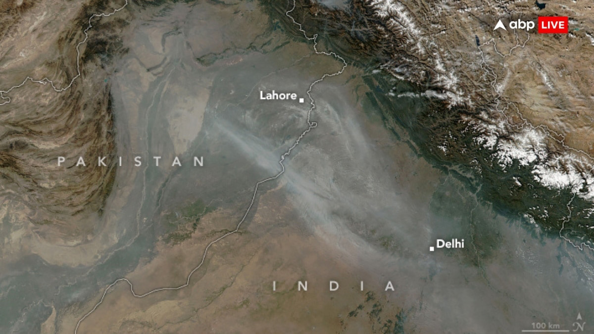 NASA Satellite Detects Farm Fires In Punjab Region As AQI Soars; Worst ... NASA Satellite Detects Farm Fires In Punjab Region As AQI Soars; Worst ...