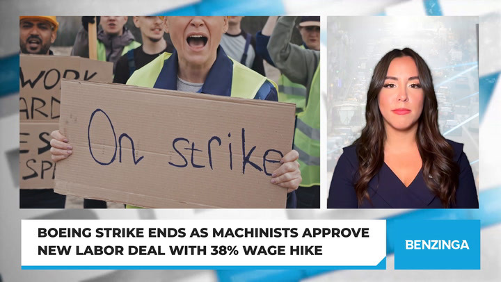 Boeing Strike Ends as Machinists Approve New Labor Deal With 38% Wage Hike Boeing Strike Ends as Machinists Approve New Labor Deal With 38% Wage Hike