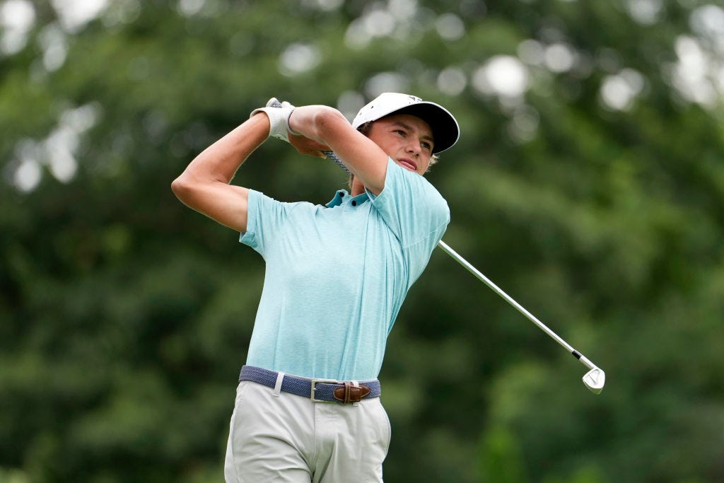 Miles Russell is not on the U.S. Junior National golf team. But it's ...