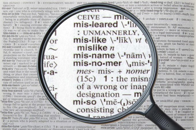 24 Words That Don’t Mean What You Think They Do