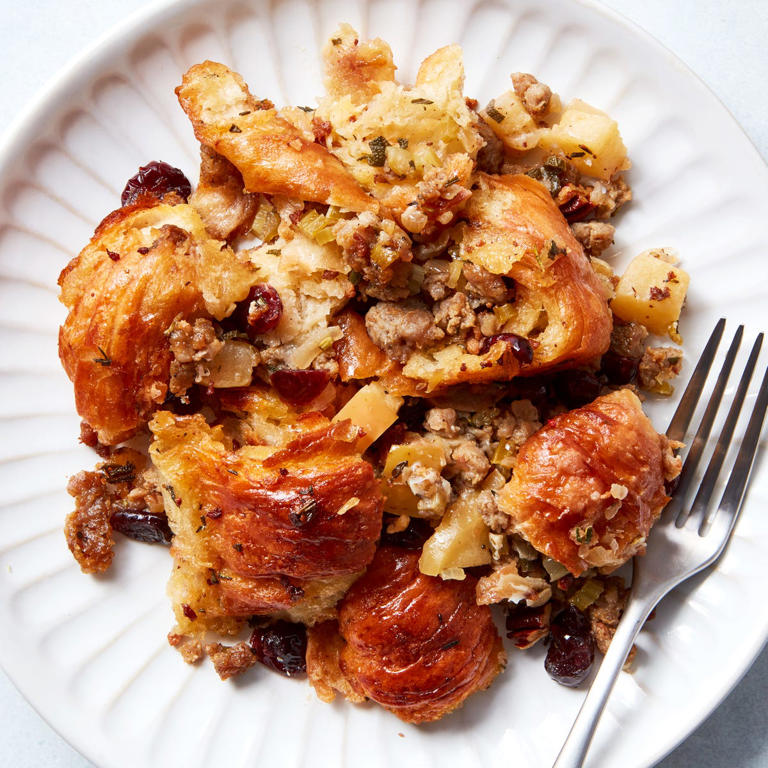 There Are Layers To This Dreamy Croissant Stuffing