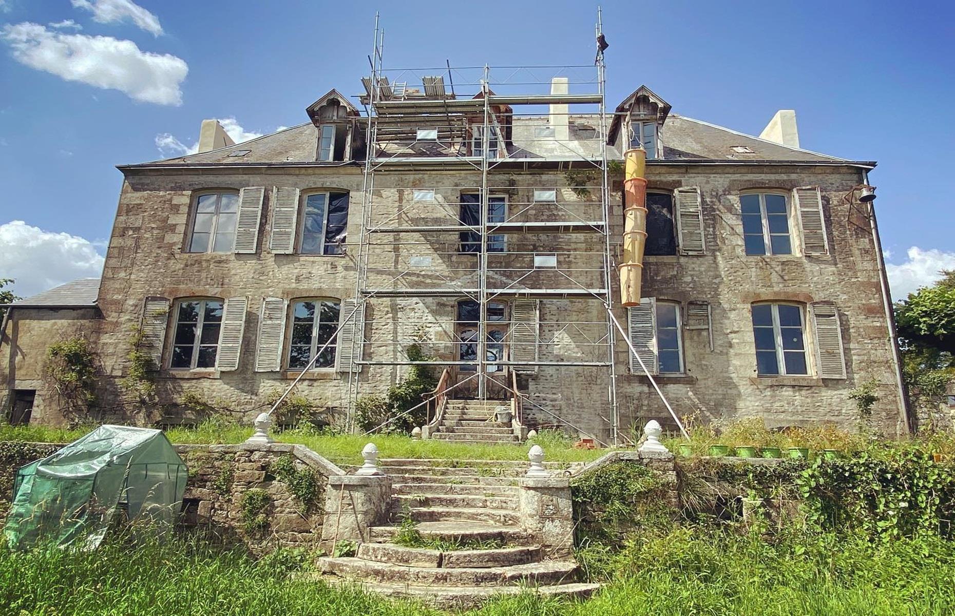 How one couple transformed a 300-year-old wreck into their dream home