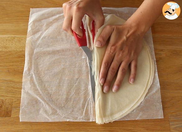 Goat cheese and honey samosas