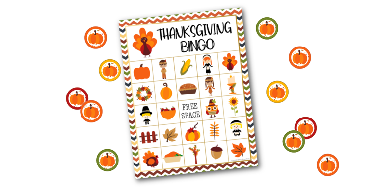 Thanksgiving Bingo Game (Free Printable)