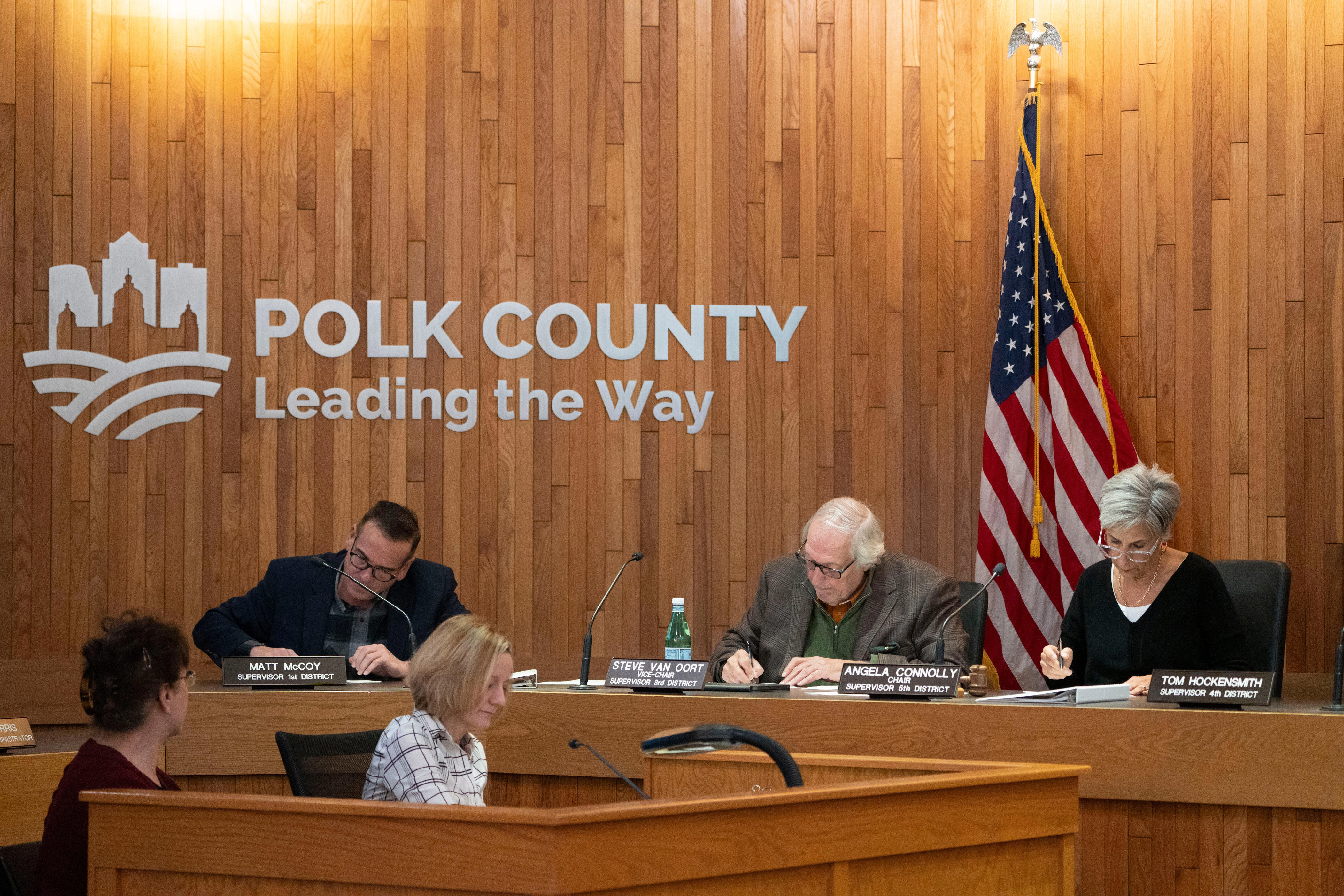 Polk County supervisor allegedly threatened colleagues over Norris ...