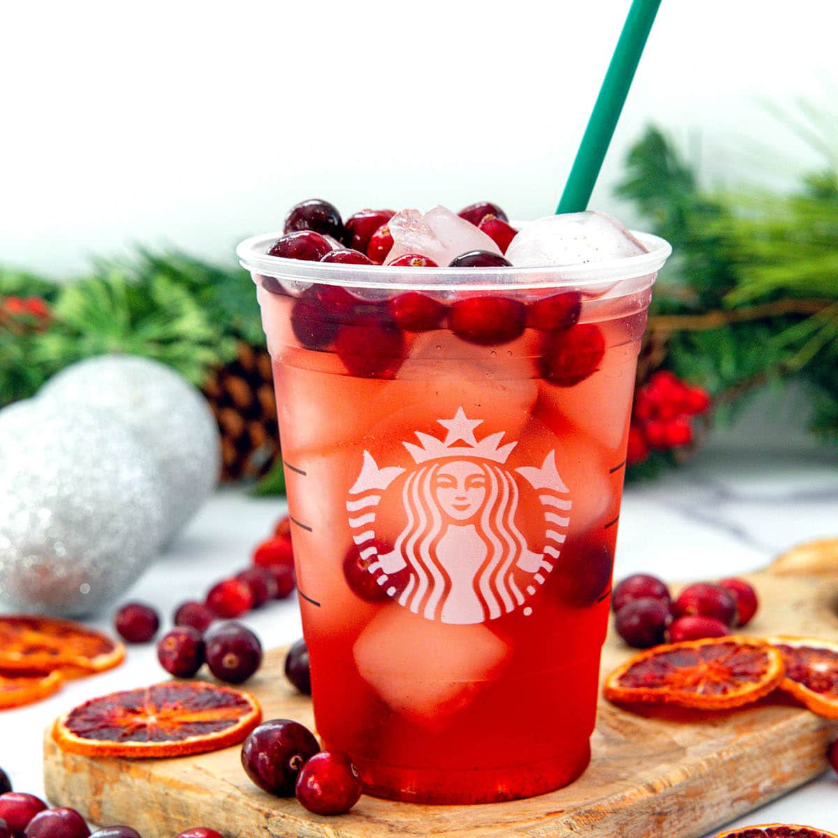 Cran-Merry Orange Refresher Starbucks Copycat