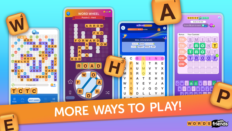 Words With Friends Introduces A Bunch Of New Game Modes