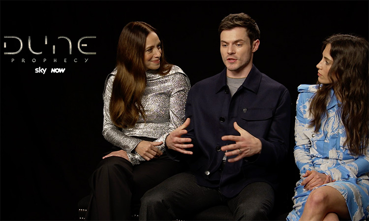 Jodhi May, Chris Mason and Sarah-Sofie Boussnina on Dune: Prophecy