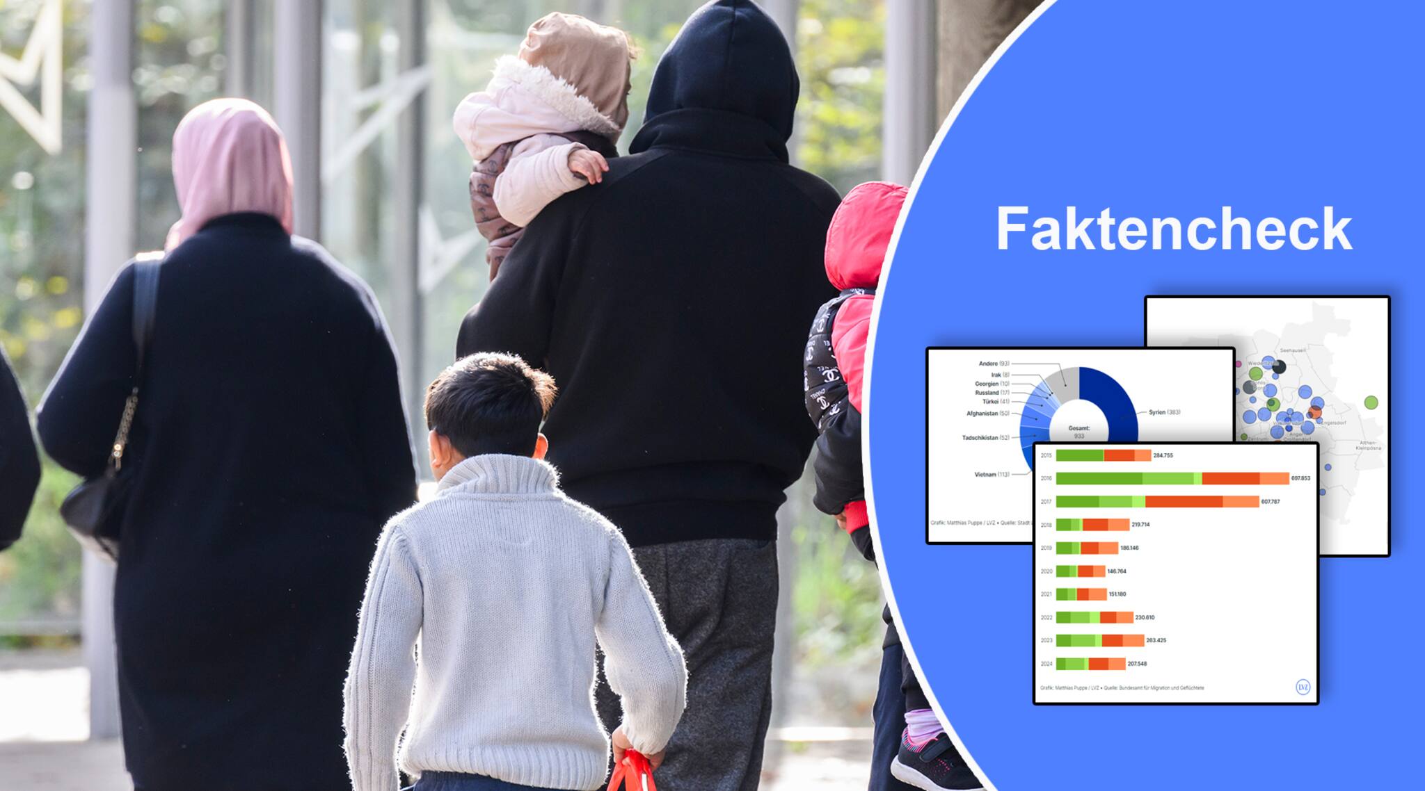Migration und Asyl: Faktencheck zu Geflüchteten in Sachsen