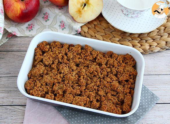 Apfel-crumble (vegan und glutenfrei)