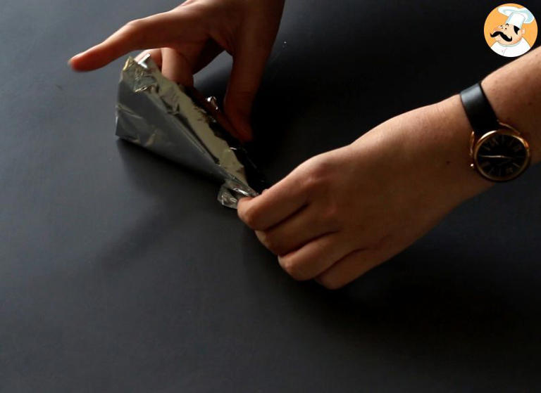 Carrot shaped croissant cones : a cute easter appetizer with goat ...