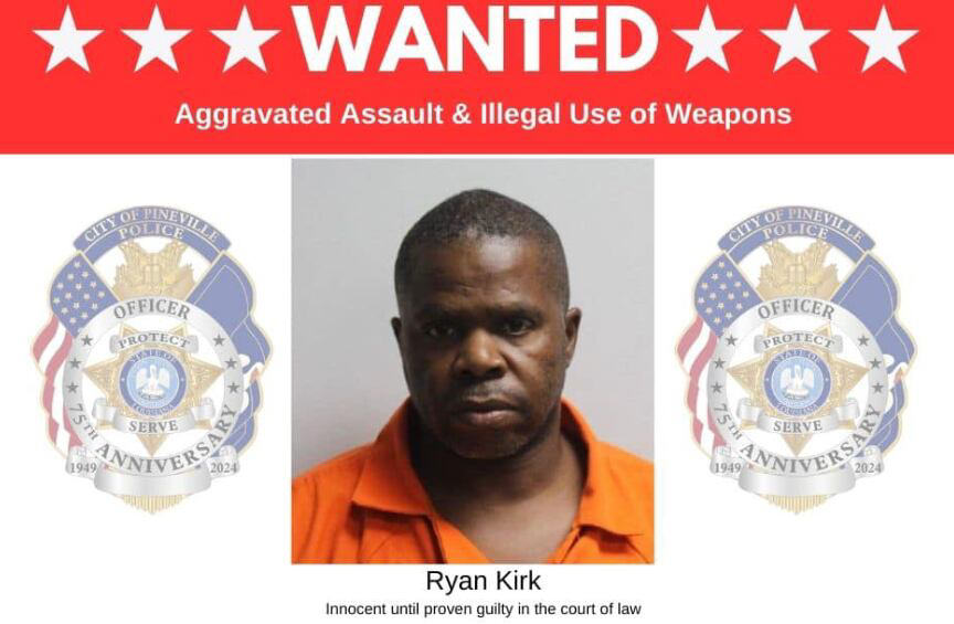 Pineville police searching for man wanted for aggravated assault Pineville police searching for man wanted for aggravated assault