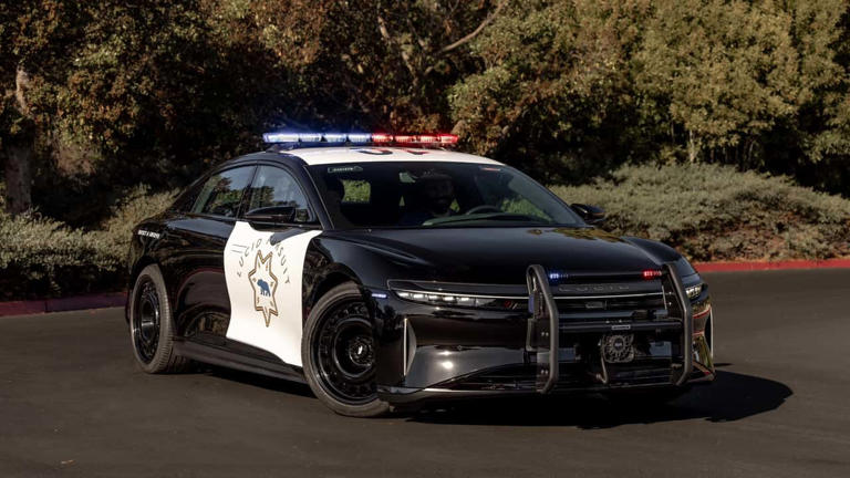 Lucid Cop Cars Could Hit the Street In California Soon Lucid Cop Cars Could Hit the Street In California Soon