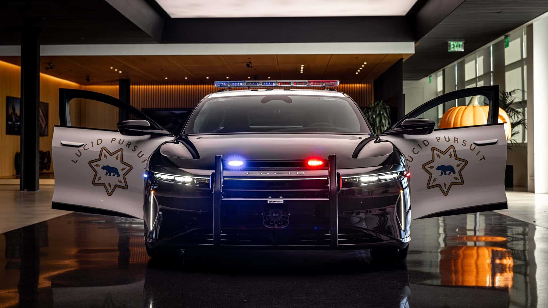 Lucid Cop Cars Could Hit the Street In California Soon Lucid Cop Cars Could Hit the Street In California Soon