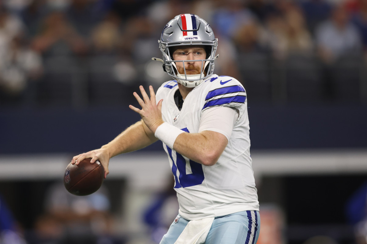Cooper Rush's Wife Turned Heads With Outfit for Cowboys-Commanders