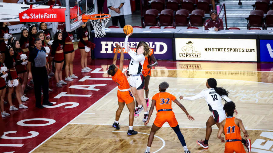 NMSU women’s basketball suffers first loss of season against UTSA NMSU women’s basketball suffers first loss of season against UTSA