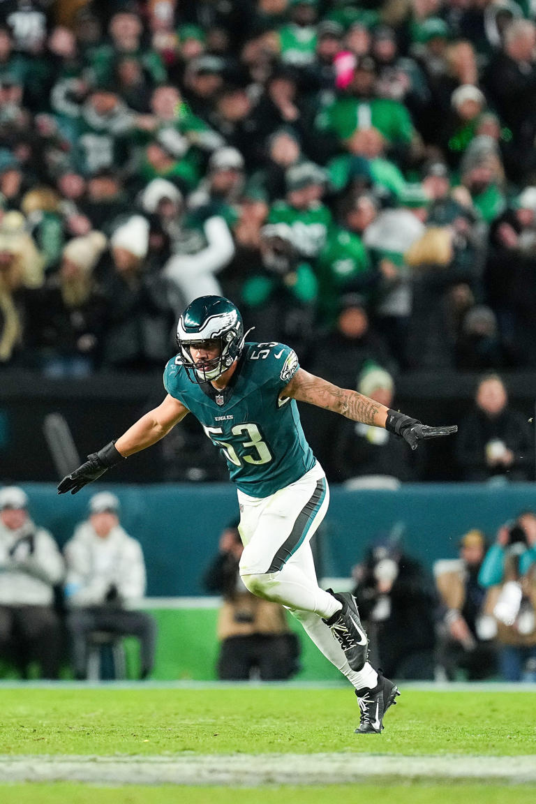 Eagles' Zack Baun finishes 5th in voting for NFL's Defensive Player of ...