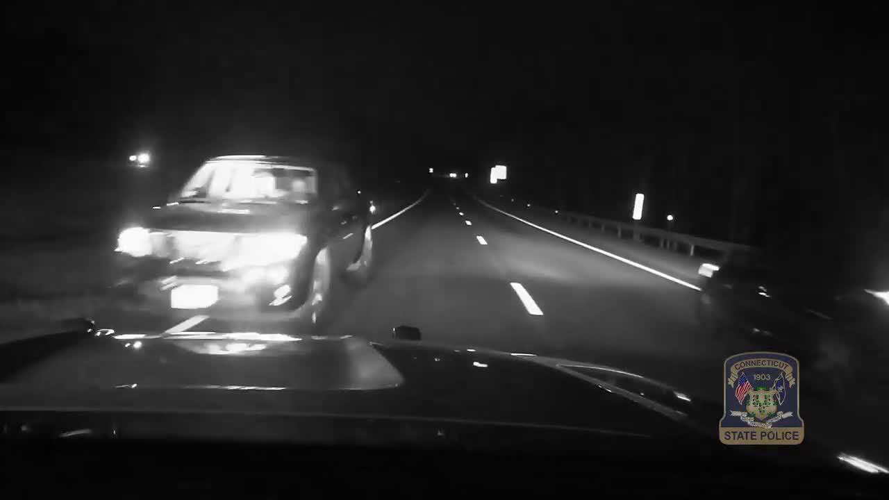 DASH CAM VIDEO: Elderly wrong-way driver crashes into state police ... DASH CAM VIDEO: Elderly wrong-way driver crashes into state police ...