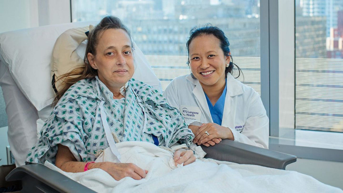 NYU Langone Health surgical team performs robotic lung transplant NYU Langone Health surgical team performs robotic lung transplant