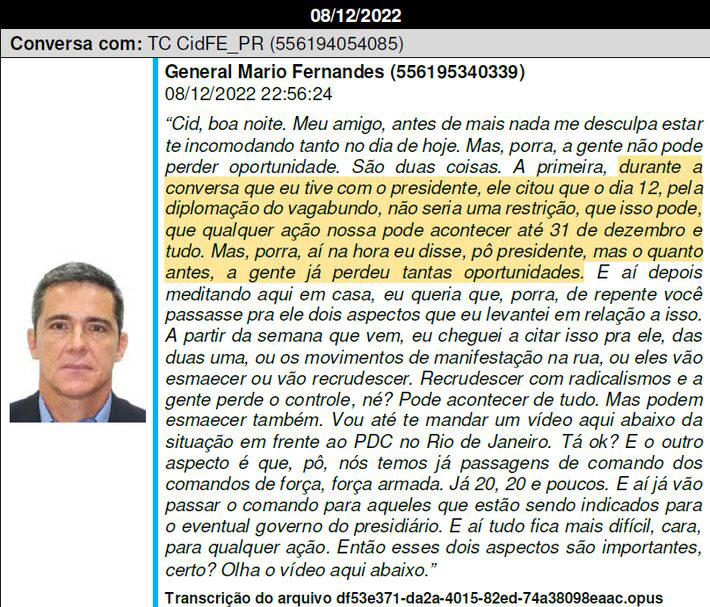 É falso que mensagens no celular de Mauro Cid mostrem que Bolsonaro ... É falso que mensagens no celular de Mauro Cid mostrem que Bolsonaro ...
