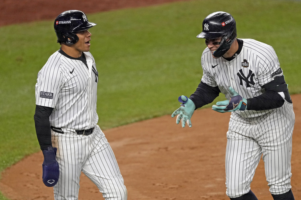 Aaron Judge won't be bothered if Juan Soto gets bigger contract from ... Aaron Judge won't be bothered if Juan Soto gets bigger contract from ...