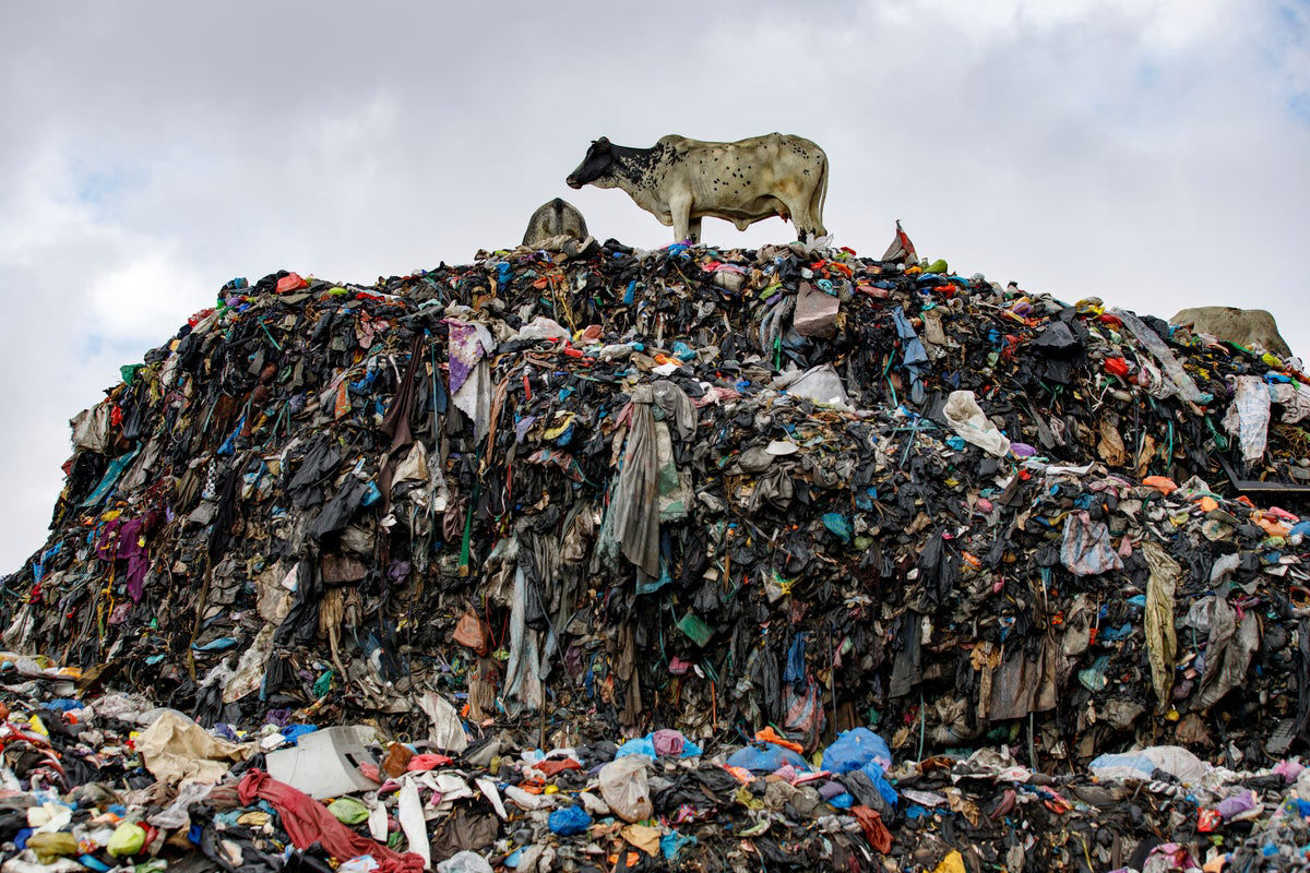 As fast fashion's waste pollutes Africa's environment, designers in ... As fast fashion's waste pollutes Africa's environment, designers in ...
