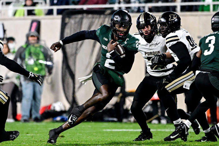 Michigan State football vs. Purdue score: Recap, highlights from ...