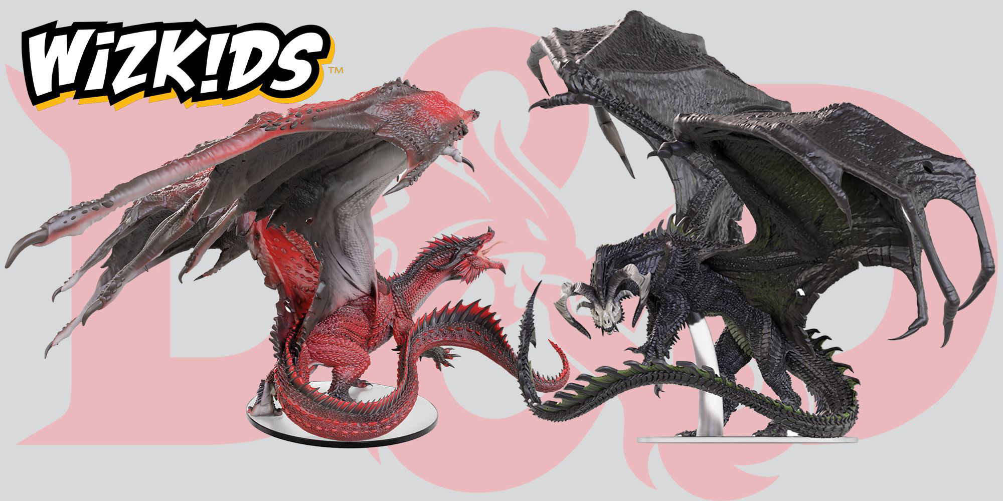 WizKids Brings Adult Red Dragon Tyrant and Black Dragon Corruptor Minis ... WizKids Brings Adult Red Dragon Tyrant and Black Dragon Corruptor Minis ...