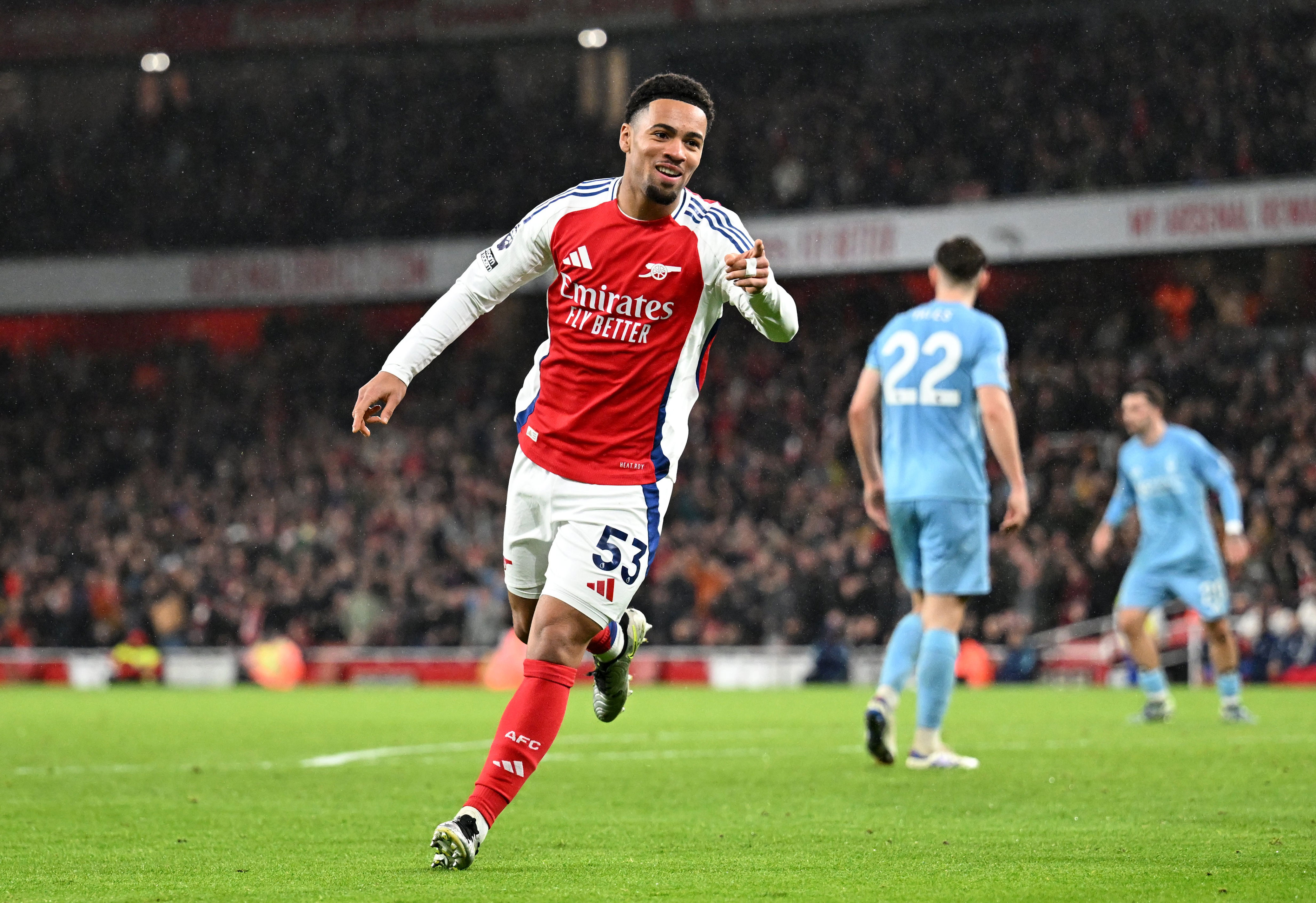 Arsenal v Nottingham Forest live: Zubimendi scores twice on tough first ...