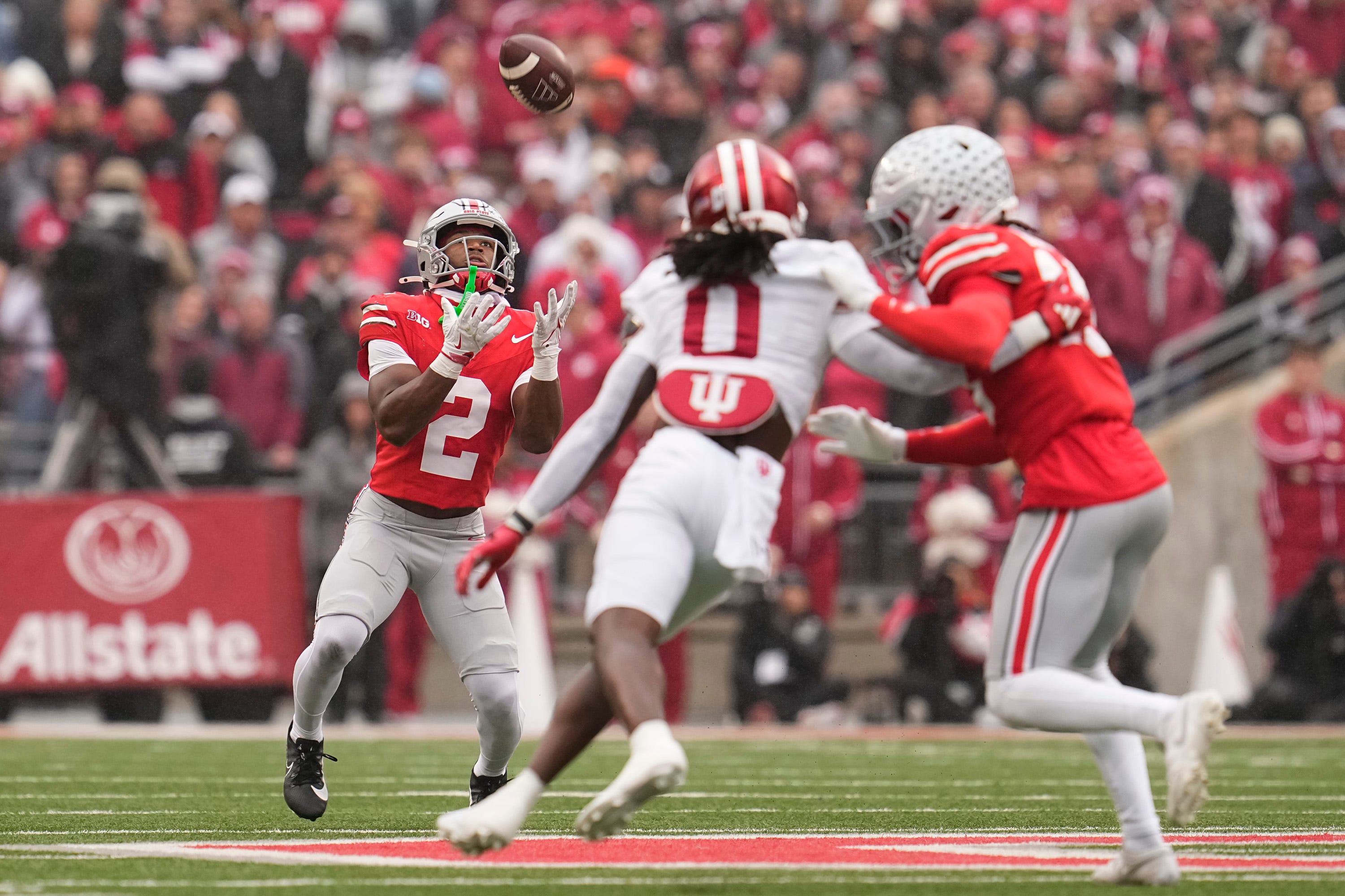 Watch: Caleb Downs returns punt 79 yards for OSU touchdown to open ...
